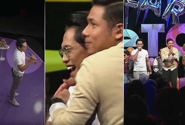 Nyanyi dengan mikrofon terbalik, gelagat Khai Bahar dan Nabil geletek ...