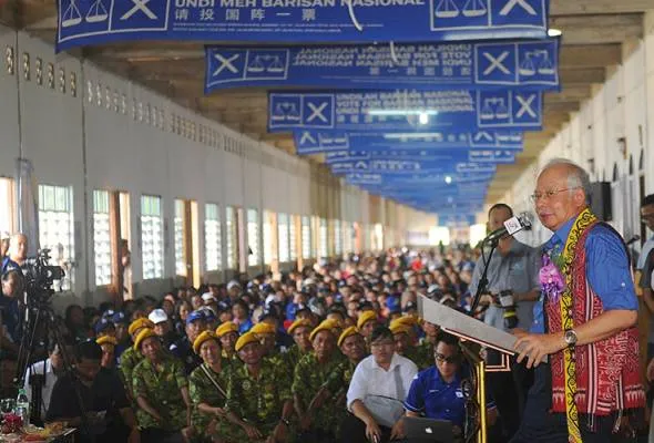 Najib harap lawatan ke Engkilili akan bawa tanda keramat kemenangan BN ...